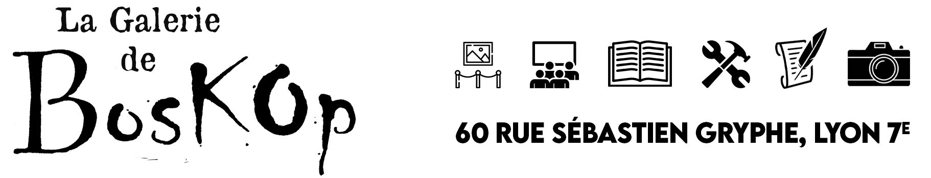 À propos & Contact – La Galerie de BosKop | Lyon 7e